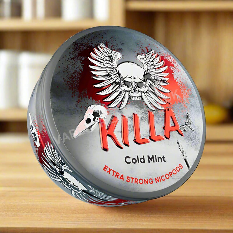 Killa Nicotine Pouches 16.5mg - Available At Smoketronics